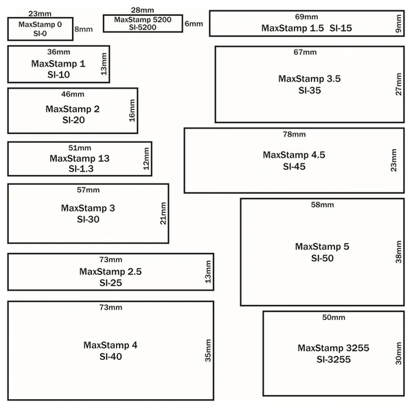 Self ink stamps | Torbay And Teignbridge Printing Services Limited